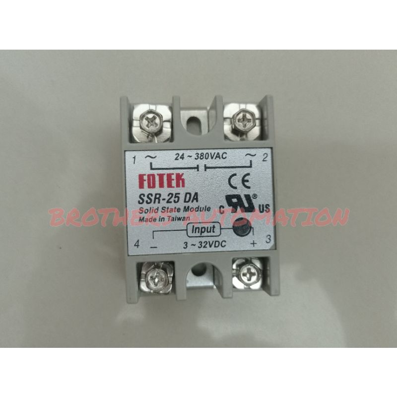 Jual Solid State Relay SSR-25 DA Fotek | Shopee Indonesia