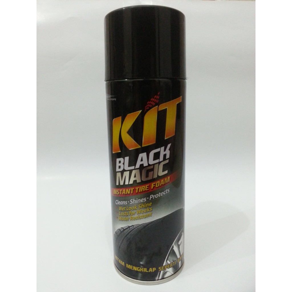 Jual Semir Ban Kit Black Magic Tire Foam (400mL) | Shopee Indonesia