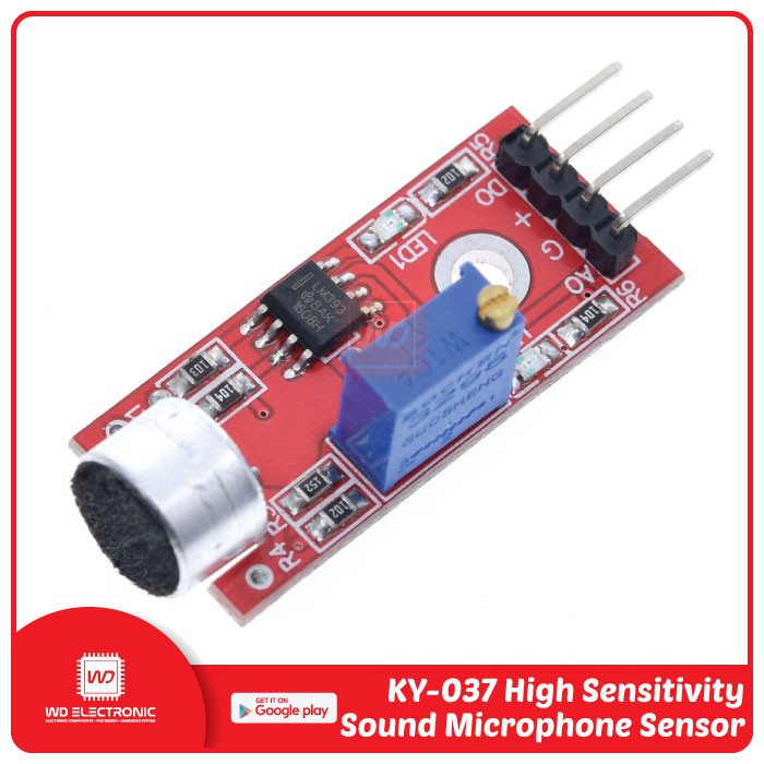 KY-037 KY037 SOUND MICROPHONE SENSOR HIGH SENSITIVITY MODULE | Shopee ...