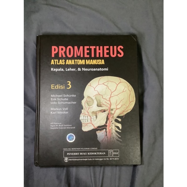 Jual Preloved Buku Bekas Prometheus Atlas Anatomi Kepala, Leher, & Neuroanatomi Edisi 3 B ...
