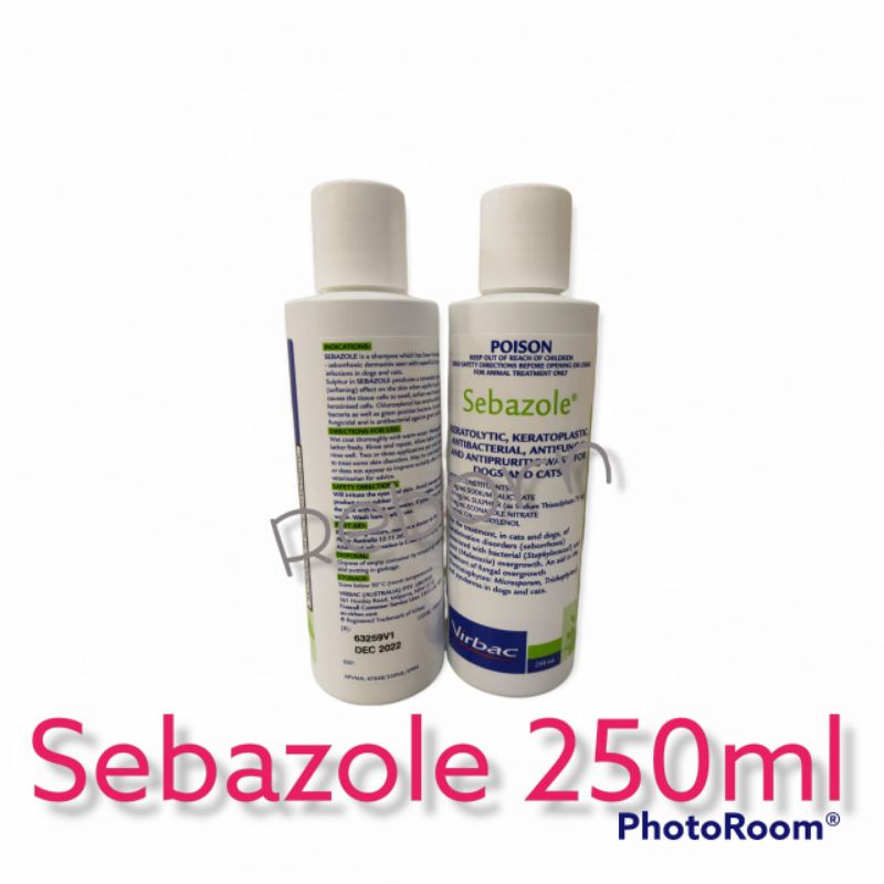 Jual Sebazole / shampoo jamur / virbac sebazole original / shampoo ...
