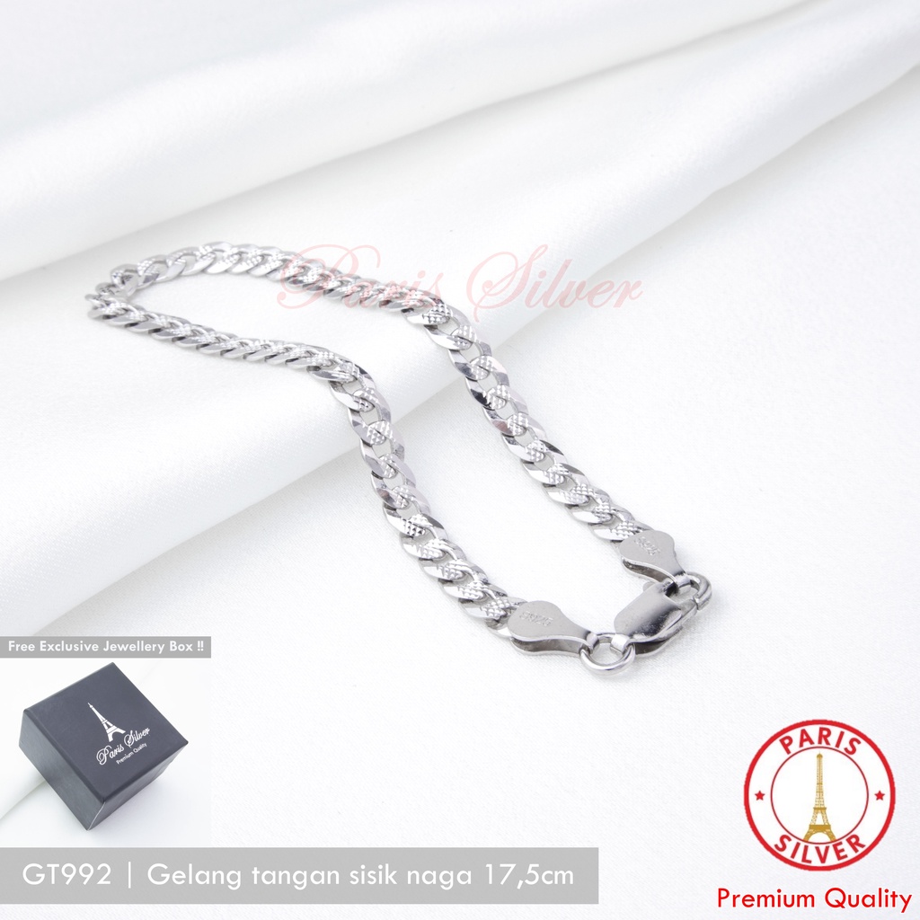 rantai emas putih untuk lelaki - Sean Metcalfe