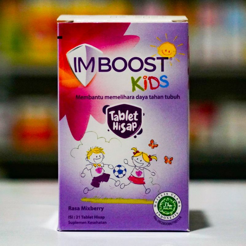 Jual Imboost Kids Tablet Hisap isi 21 | Shopee Indonesia