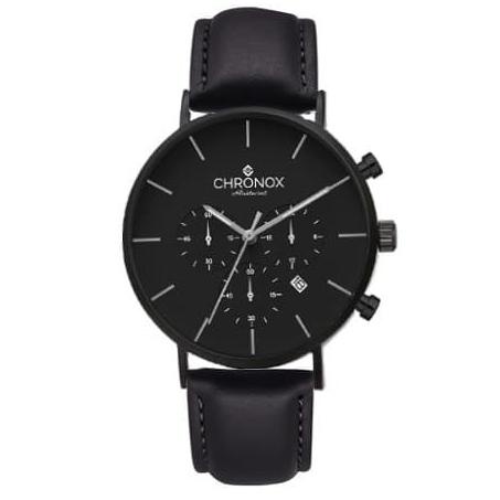 Jual Jam Tangan CHRONOX CX1006 MAN - FULLBLACK (A1-A5) Murah Termurah ...