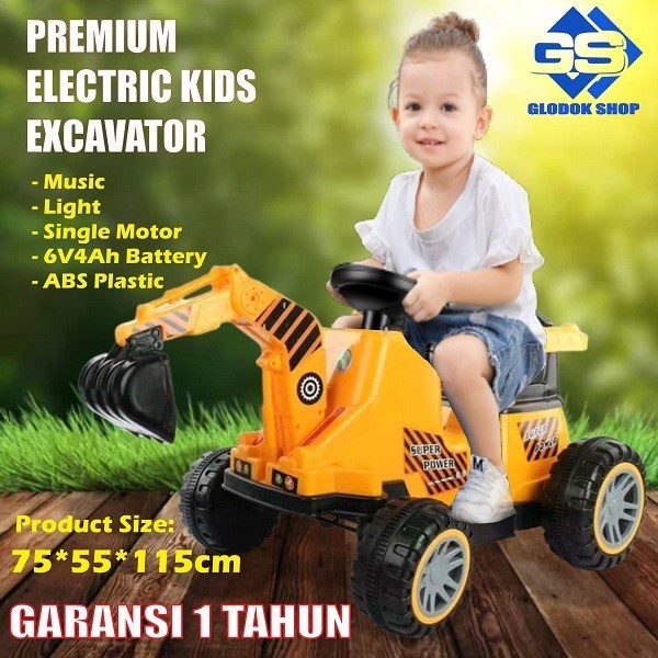 Jual Skuter listrik & Mainan Mobil Aki Eskavator & Mobil Alat Berat ...