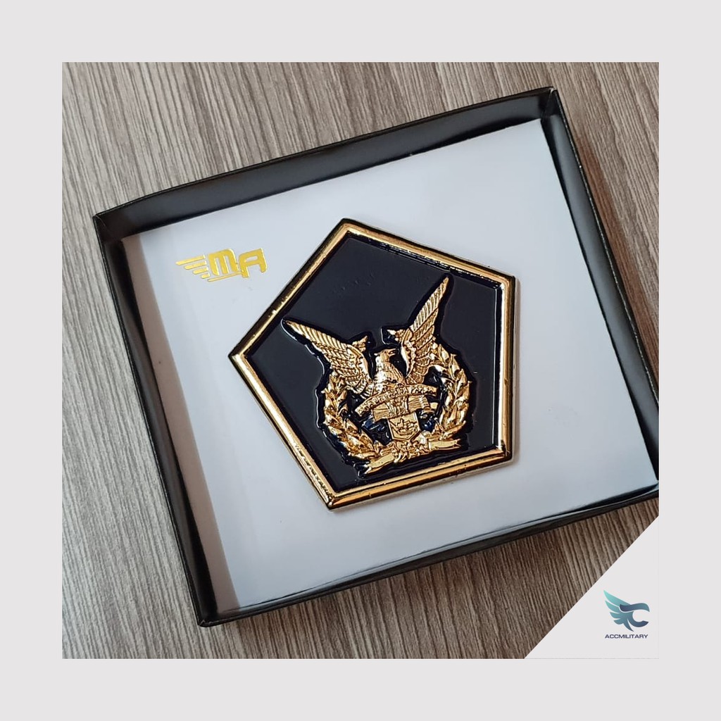 Jual Brevet Emblem Baret TNI AU AURI Brivet Pin Wing | Shopee Indonesia