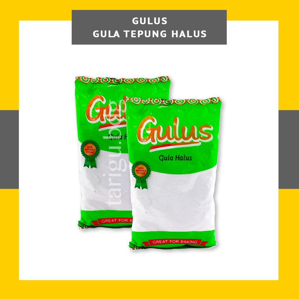 GULA HALUS GULUS 500GR - CASTER SUGAR - GULA TEPUNG - GULA BUBUK ...