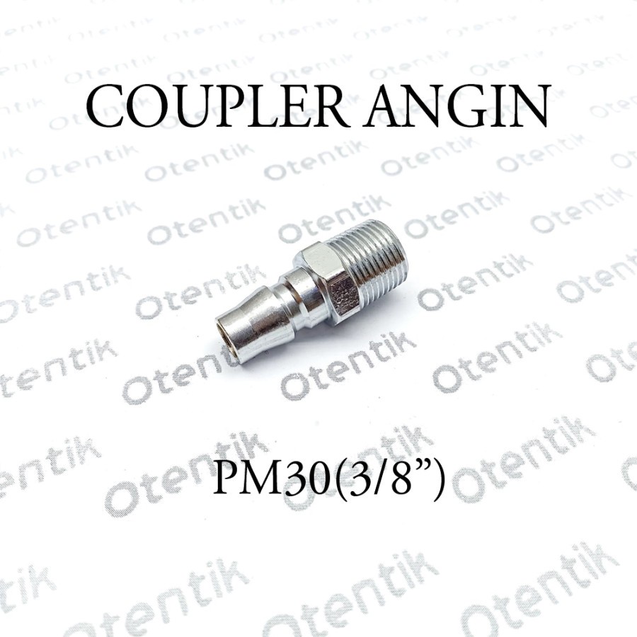 Jual Kopler PM30 - COUPLER PM 30 DRAT LUAR SAMBUNGAN SELANG KOMPRESOR - MALE COMPRESSOR P30 ...