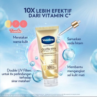 Jual Vaseline Healthy Bright Gluta-Hyaluron Pro-Retinol Serum UV Lotion ...