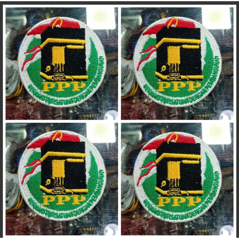 Jual BORDIRAN LOGO PARTAI PERSATUAN PEMBANGUNAN LOGO PARTAI PPP ...