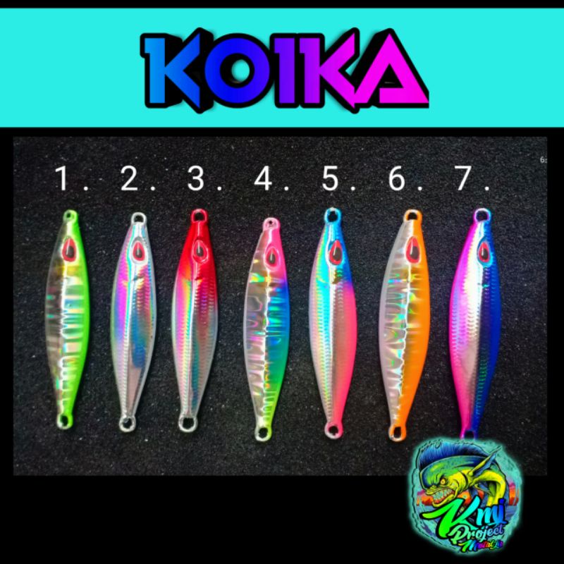Jual Metal jig koika 10g 15g 20g 30g 40g 60g 80g | Shopee Indonesia