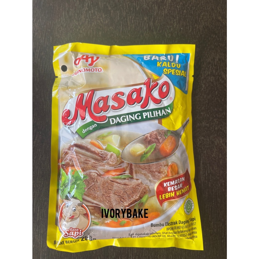 Jual Masako Penyedap Makanan Rasa Sapi Ayam 250gr | Shopee Indonesia