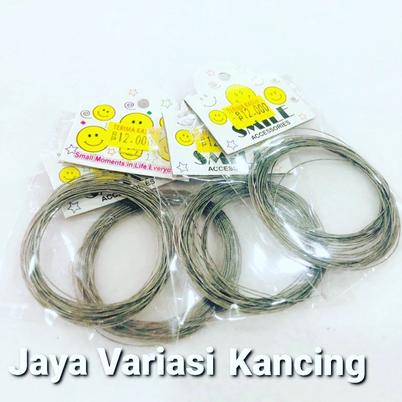 Jual String cable/Kawat lentur untuk meronce kalung dan gelang mutiara ...