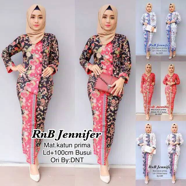 Jual Sbb Jenifer Baju Pramugari Fashion Baju Batik Kekinian Batik Katun
