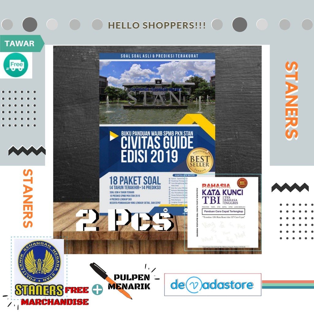 Jual Civitas Guide edisi terbaru 2019 + CARCEP TPA/TBI Murah - Gratis 1 ...