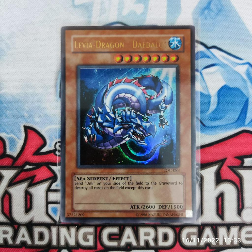 Jual yugioh levia dragon daedalus IOC ultra rare original | Shopee ...