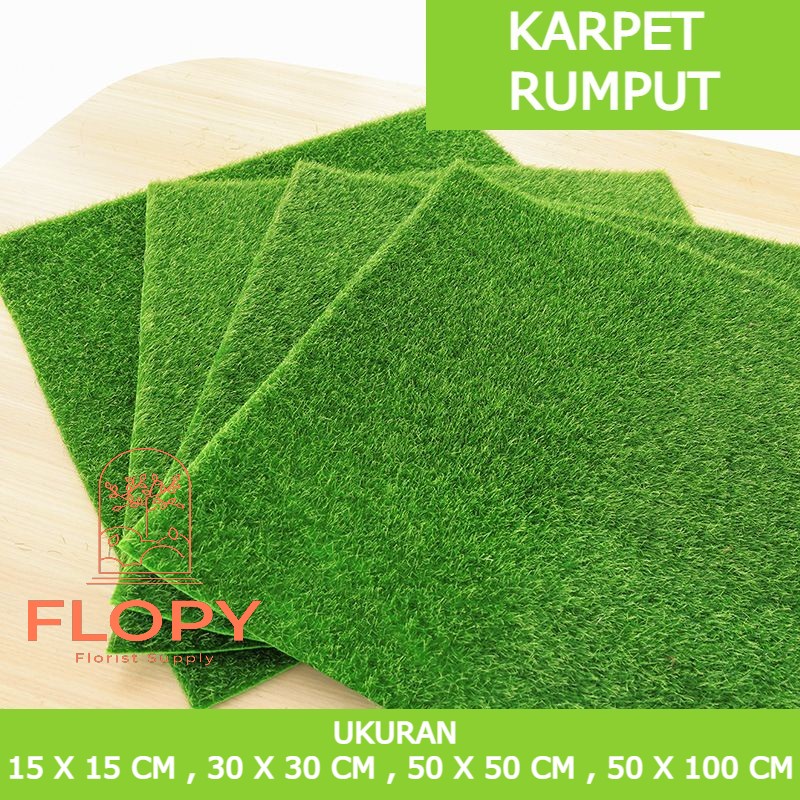 Jual Karpet Rumput Berbagai Macam Ukuran FLOPY Part 2 | Shopee Indonesia