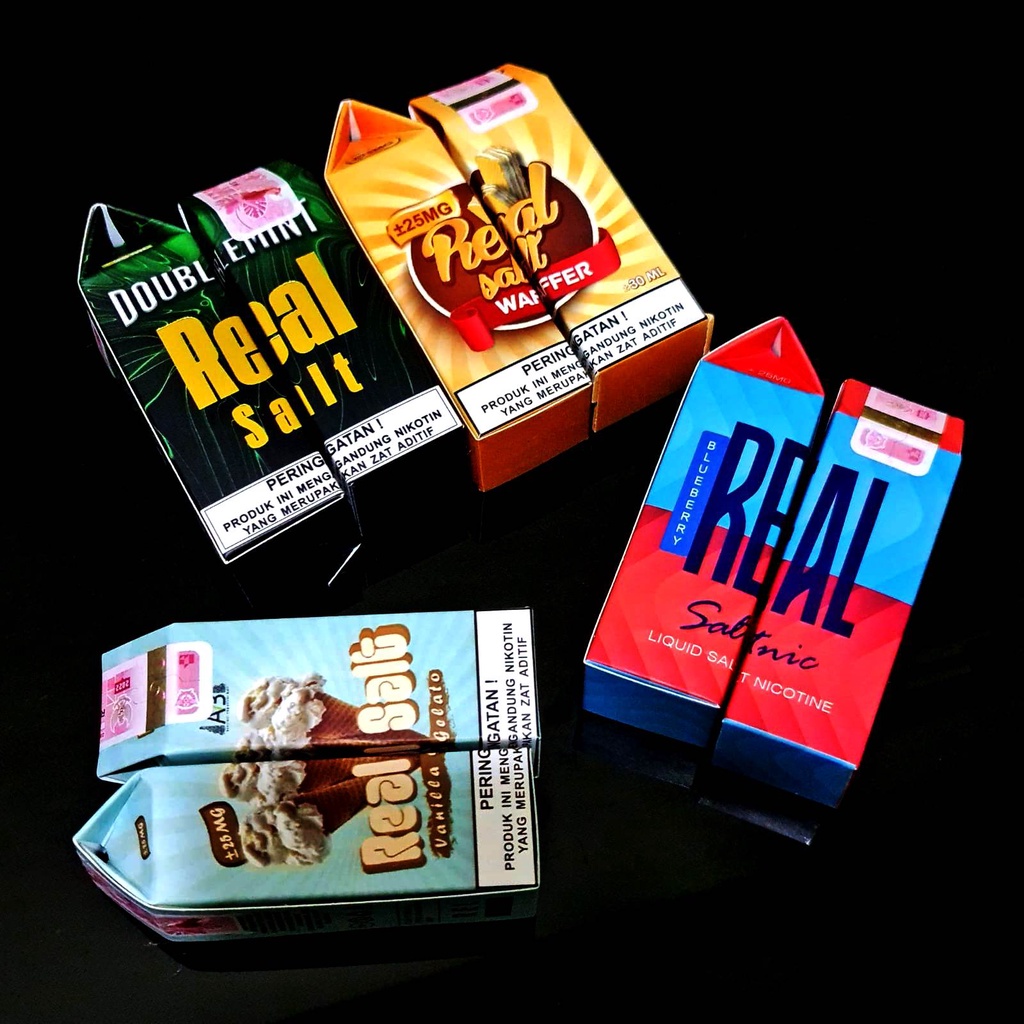 Jual Real Salt Nic 30ML 25MG Liquid Saltnic by 9Naga Liquids Pod Vape ...