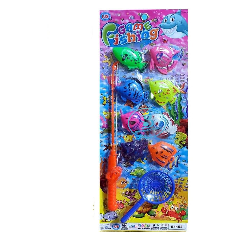 Jual MAINAN ANAK MANCING IKAN / PANCINGAN IKAN UNIK FISHING GAME B1153 ...