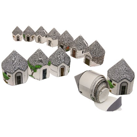 Jual DIY Papercraft Diorama Miniature Desktop Towns (Alberobello ...