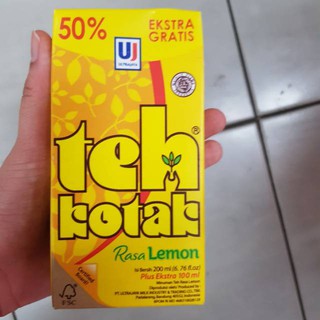 Jual PAKET 5 PCS Teh Kotak Lemon Minuman Teh Dalam Kotak Kesempurnaan ...