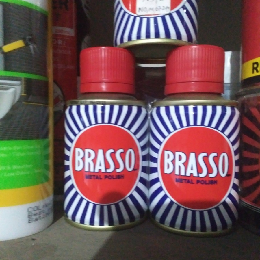 Jual Brasso Metal Polish Cairan Pengkilat Logam Besi Braso Liquid 100ml | Shopee Indonesia