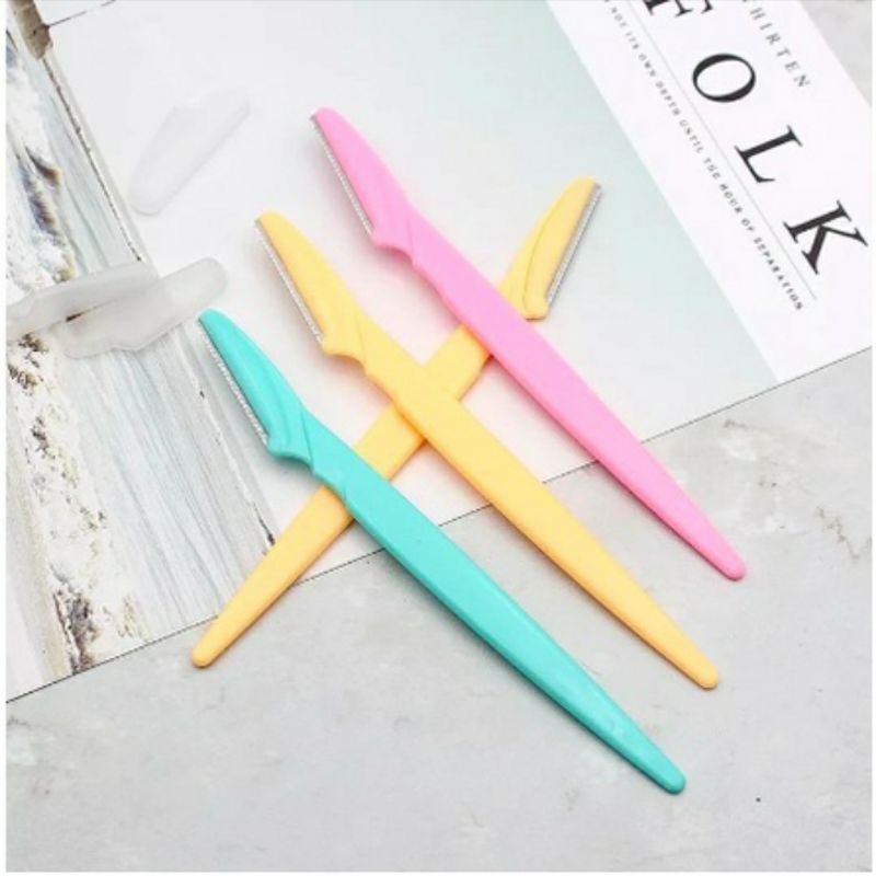 Jual Pisau Cukur Alis / Cukuran Alis Cambang Serbaguna / Eyebrow Razor ...
