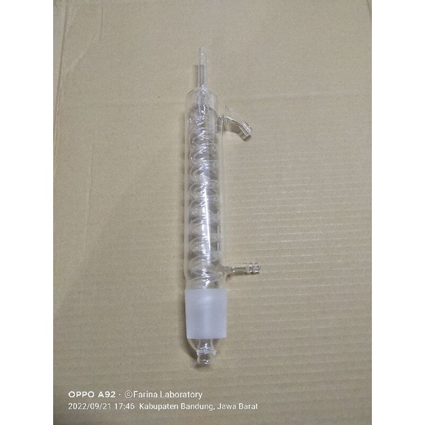 Jual Condensor Spiral for soxhlet 250ml Pyrex Class A | Shopee Indonesia