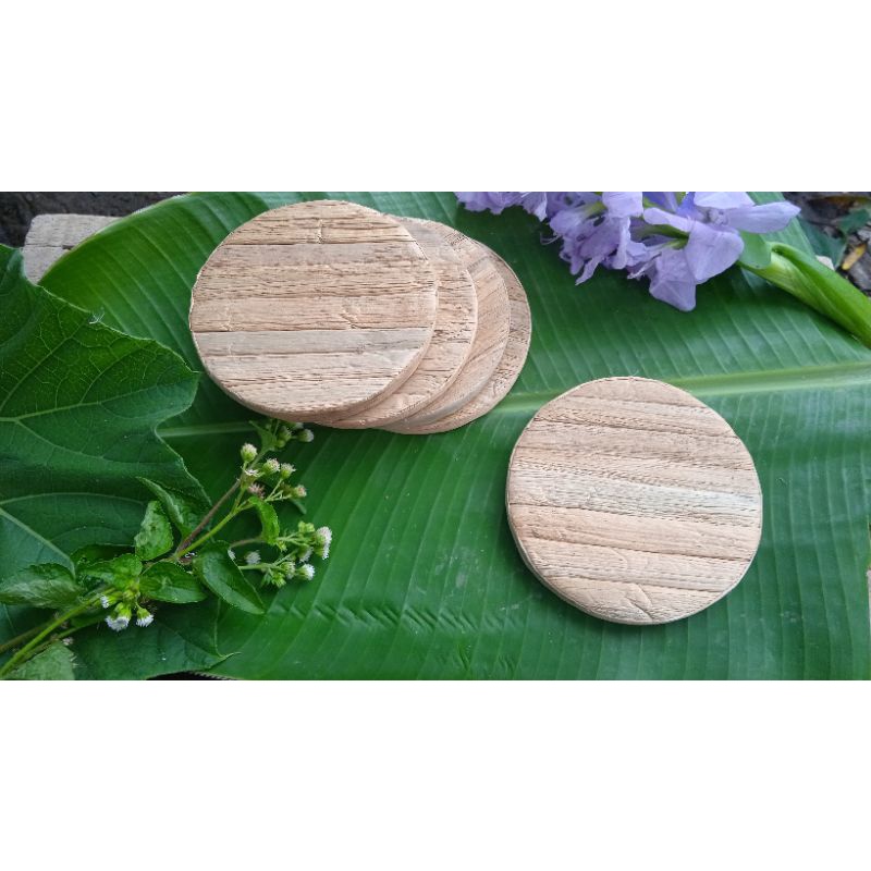 Jual TATAKAN GELAS LAPIS SERAT ECENG GONDOK HANDMADE | Shopee Indonesia