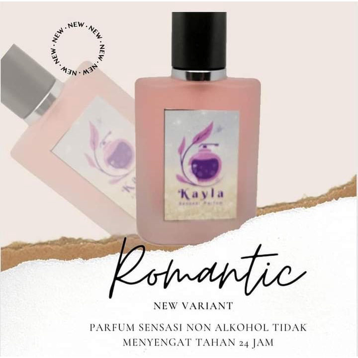 Jual kayla sensasi parfum (variant romantic) botol 35ml isi full ...