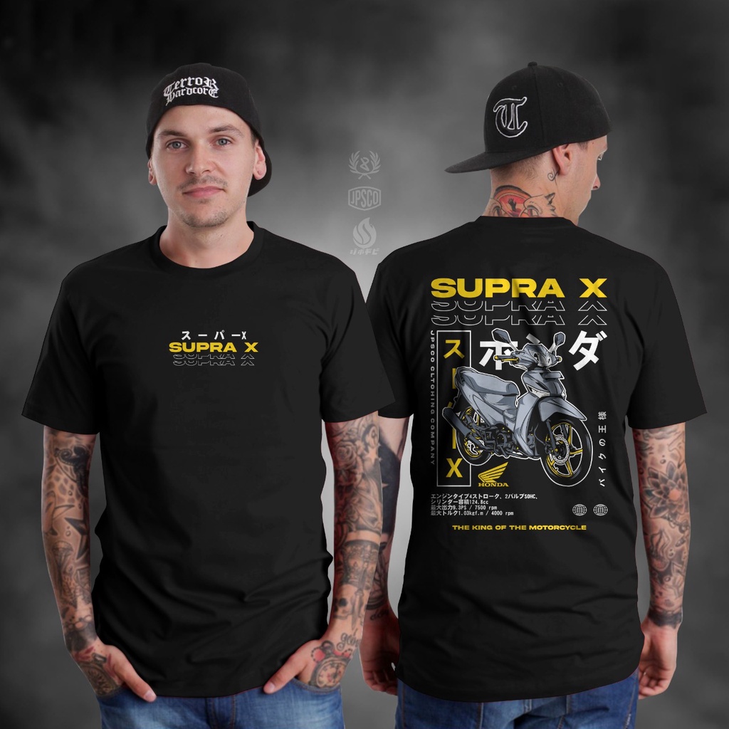 Jual Kaos Honda Supra X Rider - Baju Motor Series | Shopee Indonesia