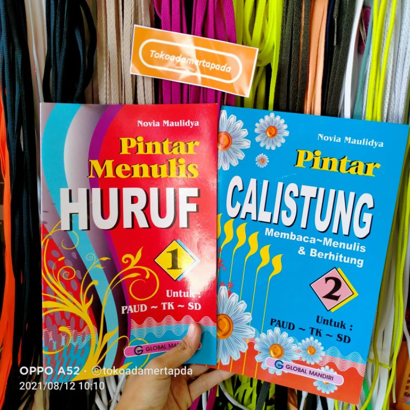 Jual BUKU CALISTUNG DAN MENULIS//BUKU PINTAR MENULIS HURUF//PINTAR ...