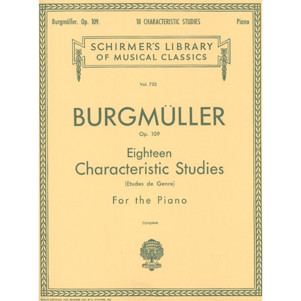 Jual Buku Piano - Burgmuller Op.109 | Shopee Indonesia
