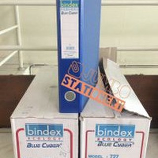 Jual Ordner Bindex 727 Hitam / Biru Folio 5cm | Ordner Folio | Shopee ...