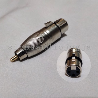 Jual Lidge Jack Sambung Socket Konektor RCA XLR Canon Akai Toa Jek ...