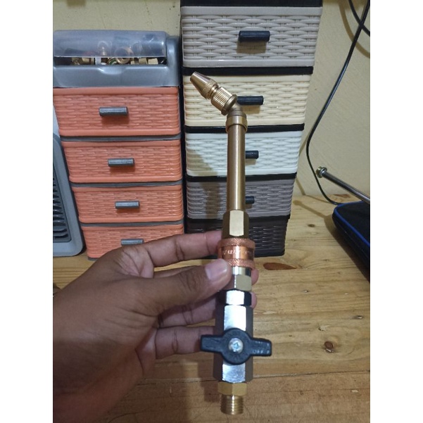 Jual kran steam AC/ Kendaraan model coupler japan panjang 22cm | Shopee ...