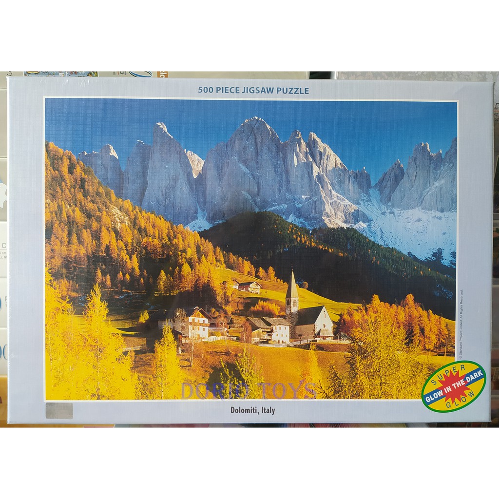 Jual Puzzle Rumah Gunung - Dolomiti, Italy 500 Pcs Indonesia|Shopee ...