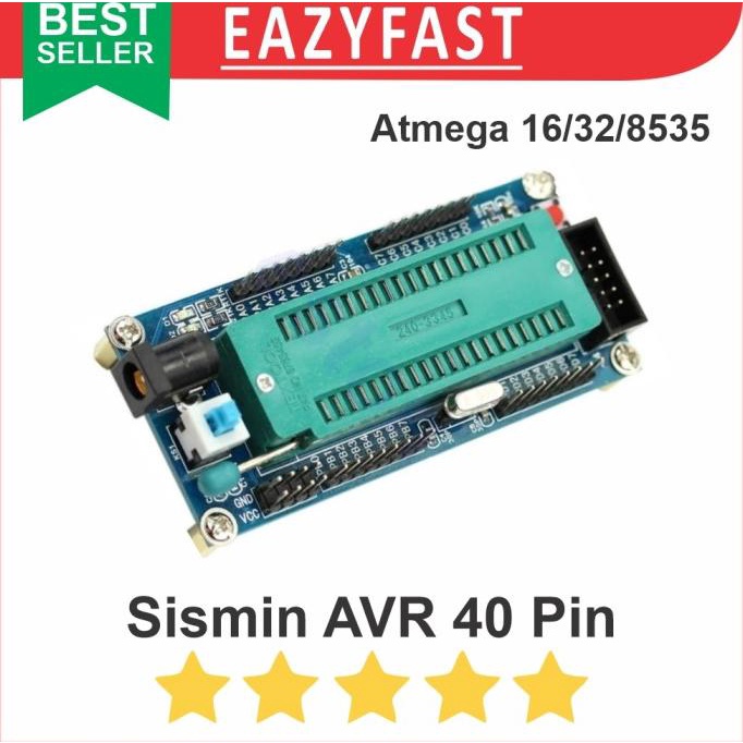 Jual Sistem Minimum System Atmega16 Atmega32 Atmega8535 40 Pin AVR Sismin efst90 Ayo Beli ...