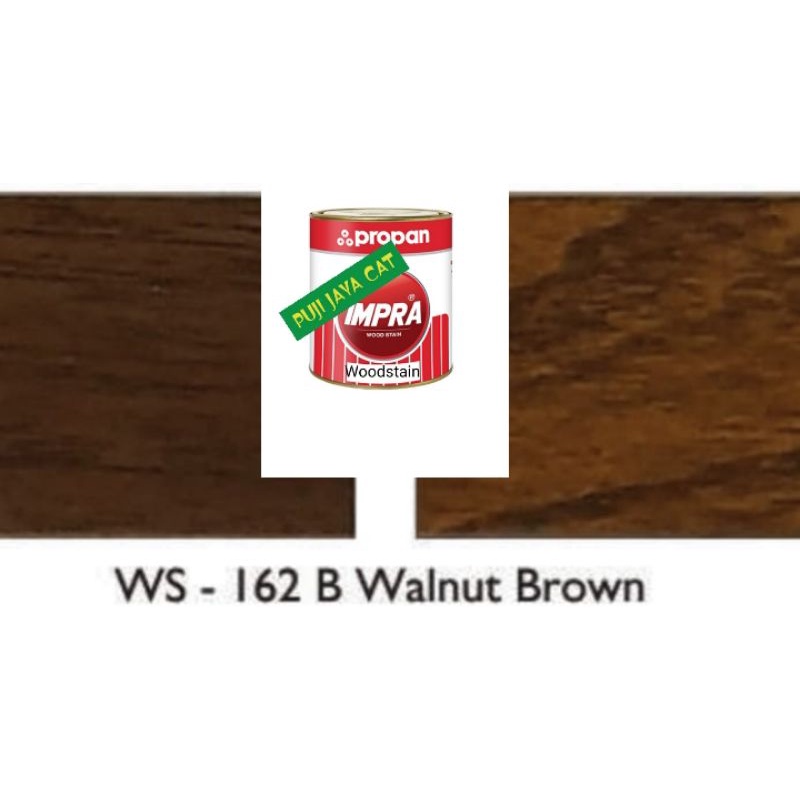 Jual Propan Impra woodstain Ws 162 Walnut Brown (muda) | Shopee Indonesia