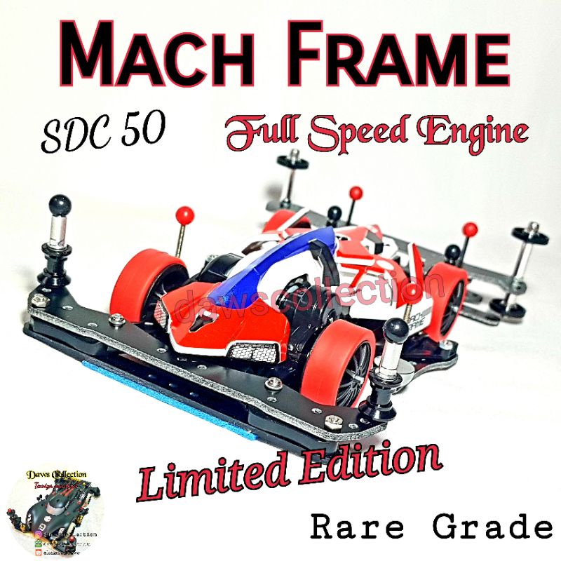 Jual Tamiya mini4wd STO 50 Basic Upgrade Side Damper Class FMA Chassis ...