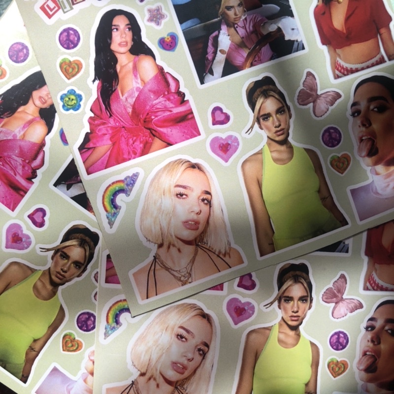 Jual dua lipa sticker | Shopee Indonesia