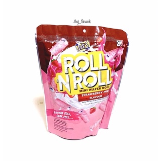 Jual Iyes Roll N Roll Mini Wafer Roll Strawberry Milk ( 10 pcs x 40g ...