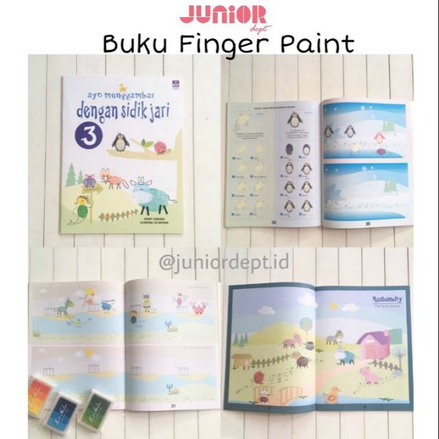 Jual Buku finger paint Indonesia|Shopee Indonesia