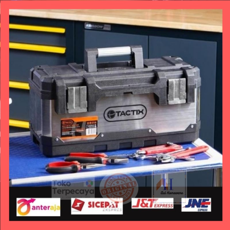 Jual Kotak Perkakas Stainless Steel Tactix/Tool Box/Tempat Kunci ...