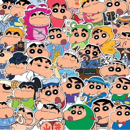 Jual Sticker Pack Crayon Shin-Chan ( >30 pcs ) | Shopee Indonesia