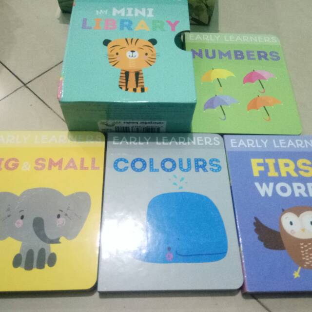 Jual My Mini library Early Learners | Shopee Indonesia