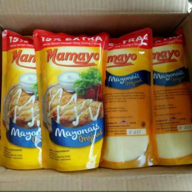 Jual Mamayo mayonnaise 1kg Indonesia|Shopee Indonesia