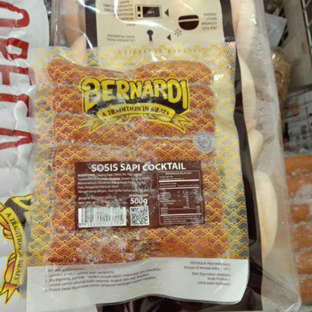 Jual Sosis sapi cocktail Bernardi 500gr | Shopee Indonesia