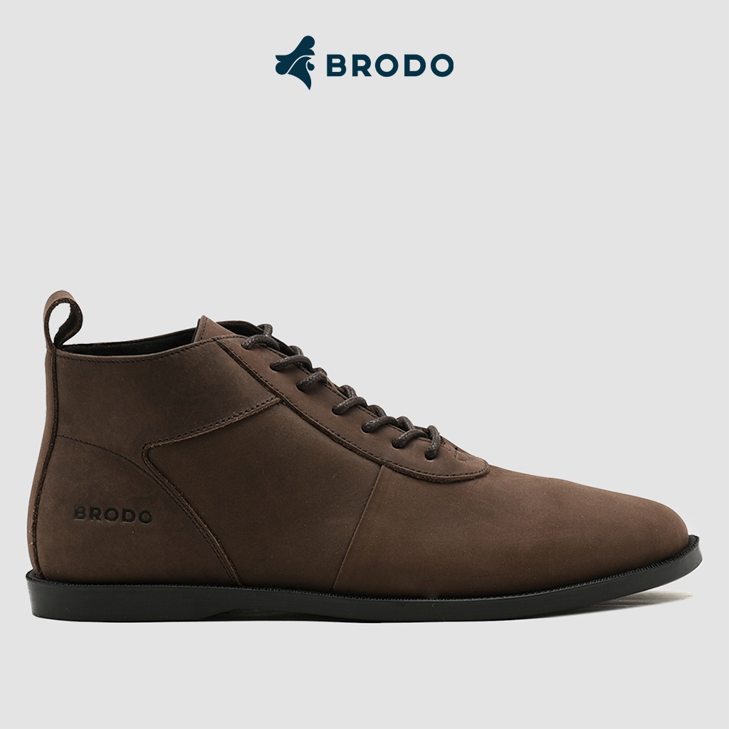 Jual BRODO - Ventura E+ Dark Choco Black Sole | Shopee Indonesia