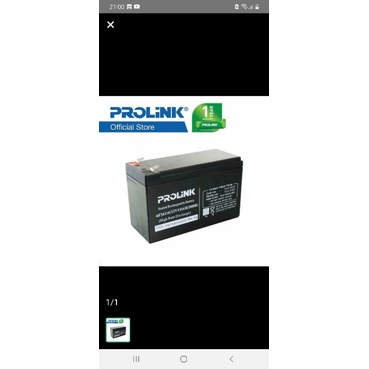 Jual PROLINK Battery UPS 12V-10AH | Shopee Indonesia
